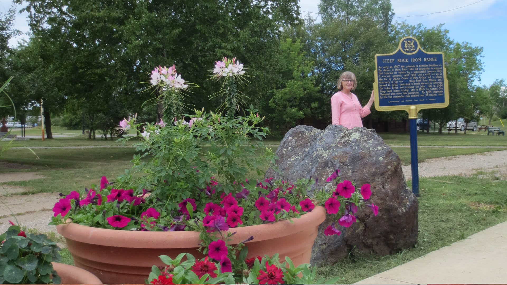 Fresh look for Ontario Heritage Trust Plaque - Museum of Atikokan